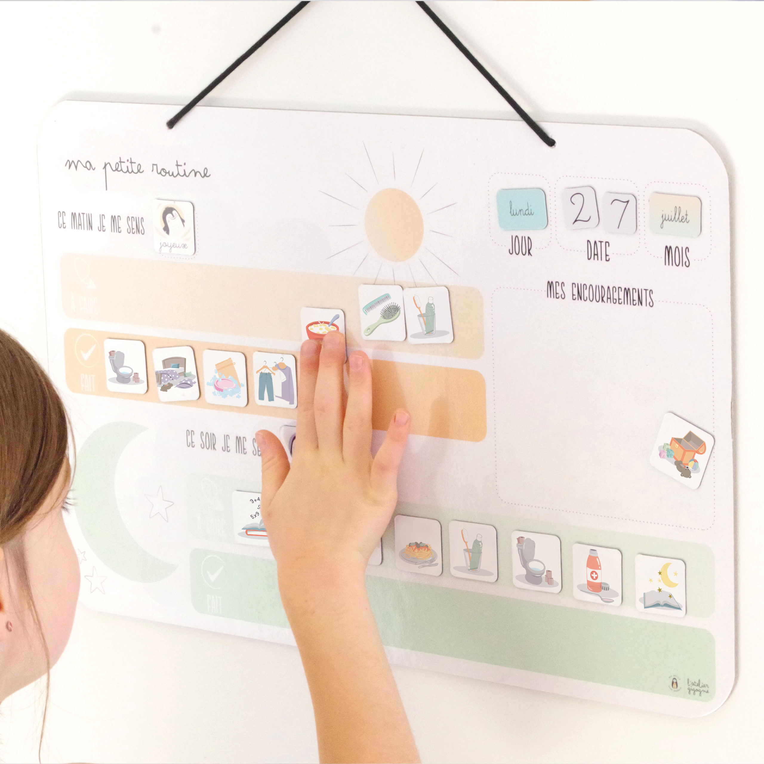 Ma petite routine : la routine pour enfant du matin et du soir